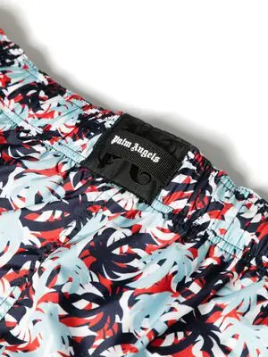 Palm Angels Palms Camo-print Swim Shorts