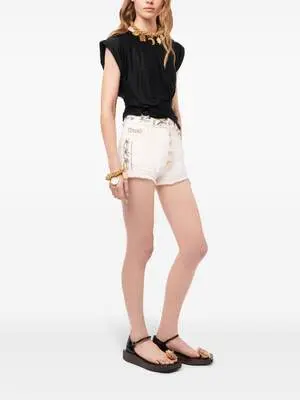 Rabanne Asymmetric Gathered-detail Blouse