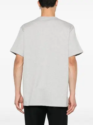 Alexander McQueen Logo-embroidered T-shirt