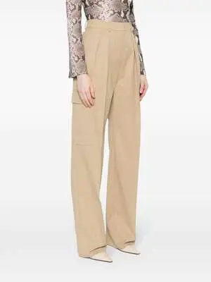 Sportmax Pleated Twill Trousers