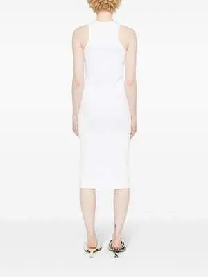 IOANA CIOLACU Dove Sleeveless Midi Dress - Neutrals
