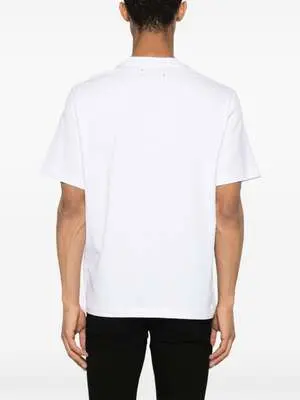 Amiri Logo-print Cotton T-shirt - White