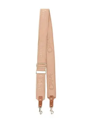 Chloé Adjustable Logo-jacquard Bag Strap