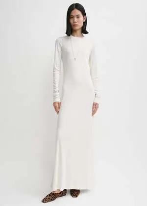 TOTEME Long-sleeve Lyocell Jersey Dress
