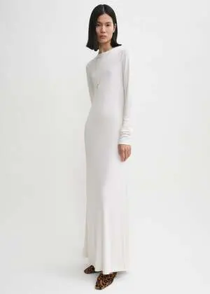 TOTEME Long-sleeve Lyocell Jersey Dress