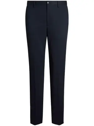 Etro Mid-rise Slim-cut Trousers