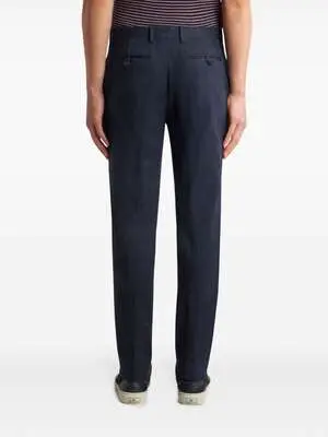 Etro Mid-rise Slim-cut Trousers