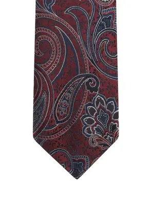 Etro Jacquard Silk Neck Tie