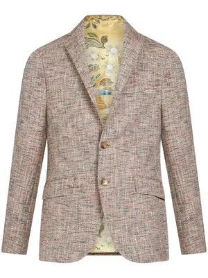 Etro Notched-lapel Single-breasted Blazer