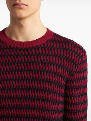 Etro Crew-neck Wool Jumper - Red