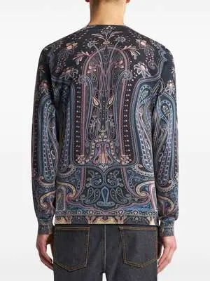 Etro Paisley Intarsia-knit Jumper