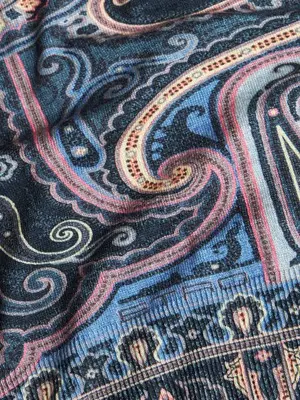 Etro Paisley Intarsia-knit Jumper