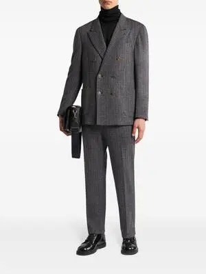 Etro Striped Double-breasted Blazer