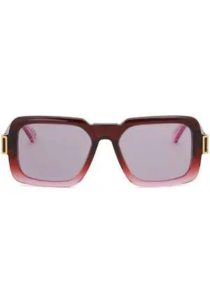 Marni Zamelek Square-frame Sunglasses - Red