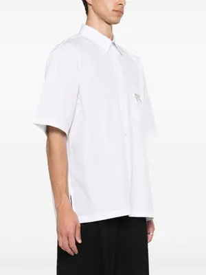 Givenchy Shirt In Poplin With World Tour Print