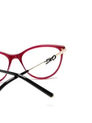 Carolina Herrera Bow Detail Cat-eye Eyeglasses