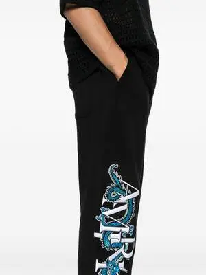 Amiri Cny Dragon Cotton Track Pants