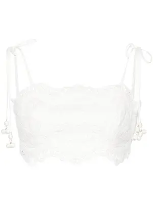 Zimmermann Ottie Broderie Anglaise Blouse - White