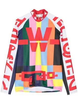WALTER VAN BEIRENDONCK Cosmic Dancer Graphic-print Top
