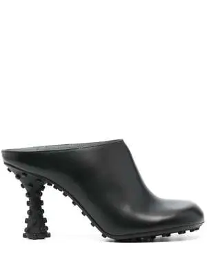 Sunnei 1000chiodi 105mm Leather Mules
