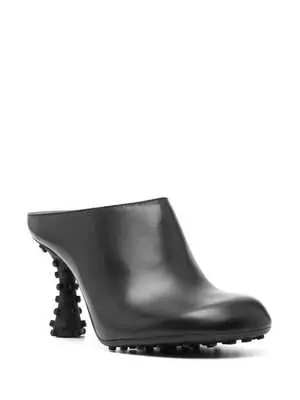 Sunnei 1000chiodi 105mm Leather Mules