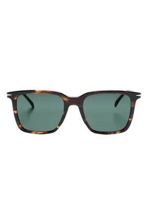DB EYEWEAR BY DAVID BECKHAM Square-frame Sunglasses - Brown