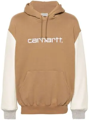 Junya Watanabe X Carhartt Cotton Hoodie - Brown