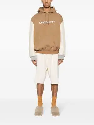 Junya Watanabe X Carhartt Cotton Hoodie - Brown
