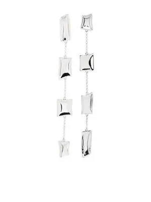 Cult Gaia Malaya Dangle Earrings - Silver