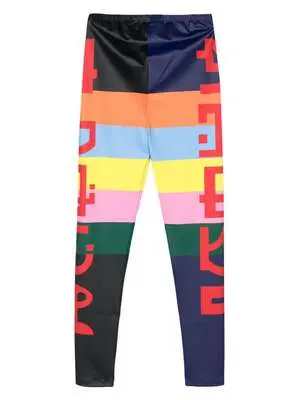 WALTER VAN BEIRENDONCK Cosmic Dancer Graphic-print Leggings