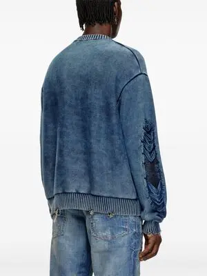 DIESEL® Faded Effect Knitted Jumper