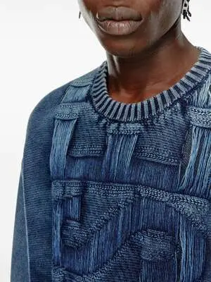 DIESEL® Faded Effect Knitted Jumper