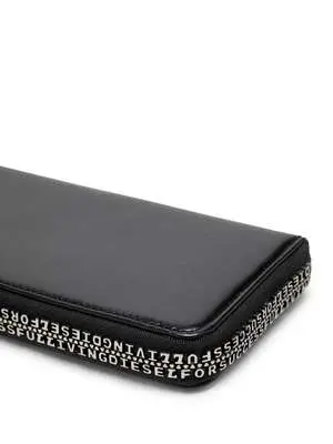 DIESEL® Continental L Logo-lettering Leather Wallet