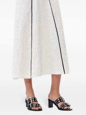 GANNI Belted Buckled Sandals