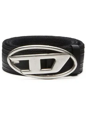 DIESEL® B-1dr Tape Belt - Black