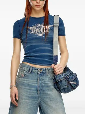 DIESEL® T-ele-long-p2 Cotton T-shirt