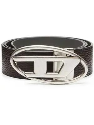 DIESEL B-1dr Rev Ii Leather Belt - Brown