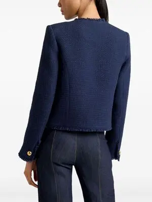Cinq À Sept Christie Bouclé Jacket - Blue