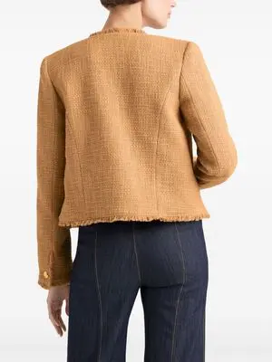 Cinq À Sept Christie Blouclé Jacket - Brown