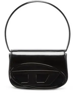 DIESEL® 1dr Leather Shoulder Bag - Black
