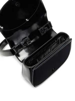 DIESEL® 1dr Leather Shoulder Bag - Black