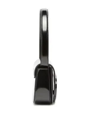DIESEL® 1dr Leather Shoulder Bag - Black