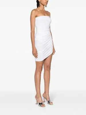 Norma Kamali Diana Strapless Minidress - White