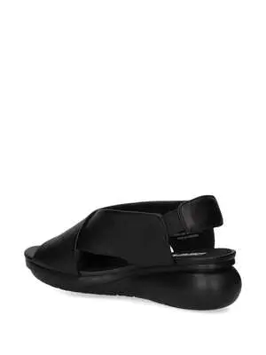 Camper Balloon Leather Sandals - Black