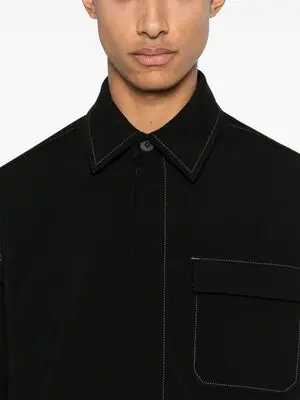 SOULLAND Rory Grain De Poudre Shirt