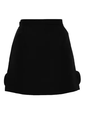 Dice Kayek Floral-appliquéd Miniskirt