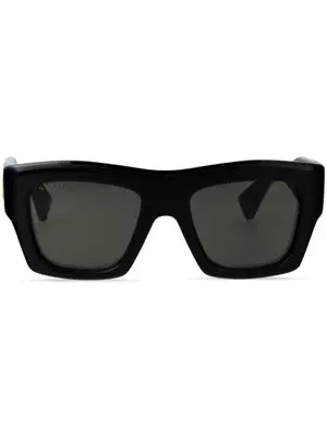 Gucci Square-frame Sunglasses - Black