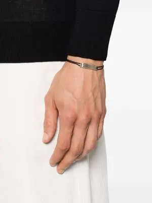 Le Gramme Sterling Gordon Braided Bracelet