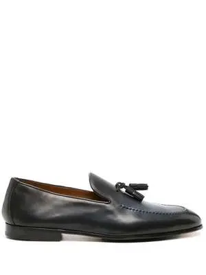 DOUCAL'S Tassel Detailed Leather Loafers