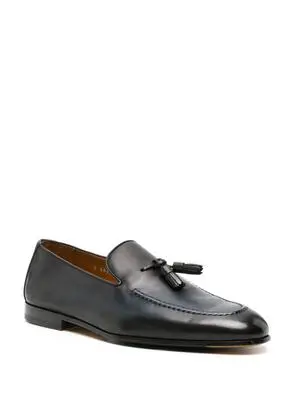 DOUCAL'S Tassel Detailed Leather Loafers
